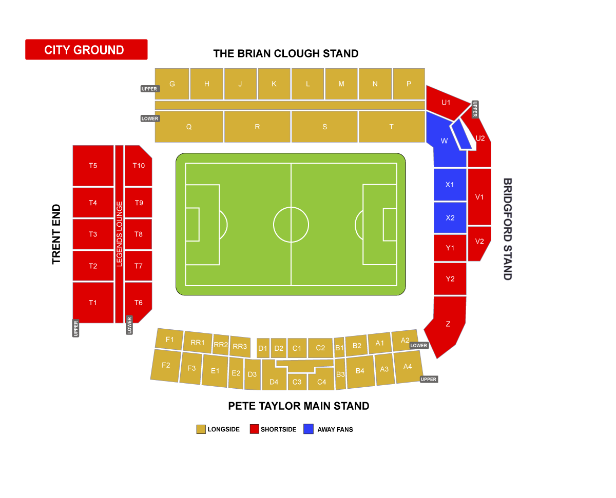 City Ground Stadium Seating Maps and Tickets | FanSeats