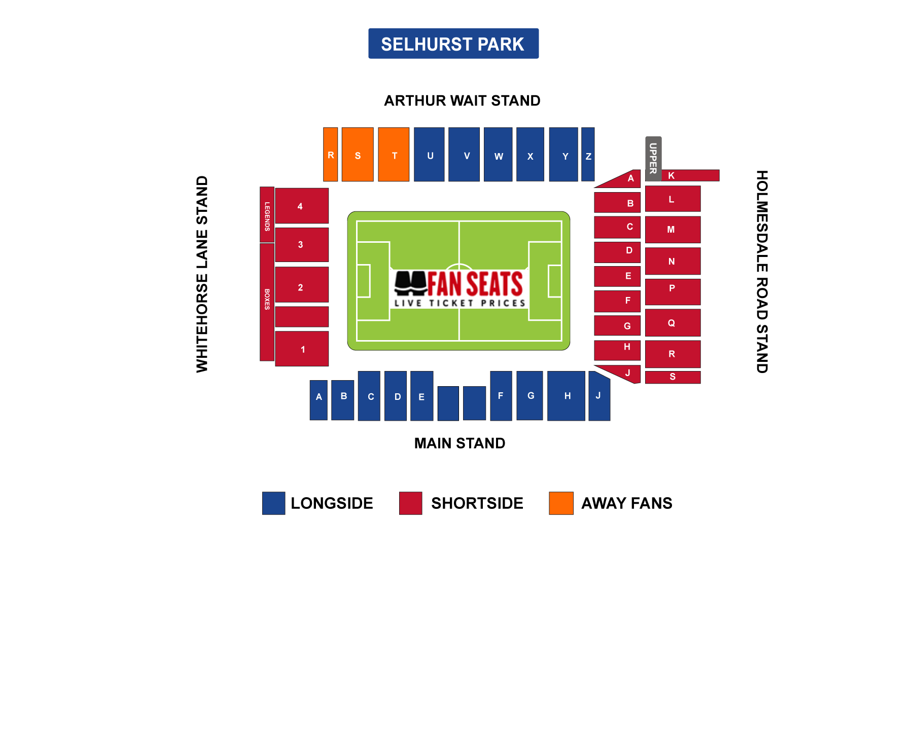 Selhurst Park Stadium Seating Maps and Tickets | FanSeats