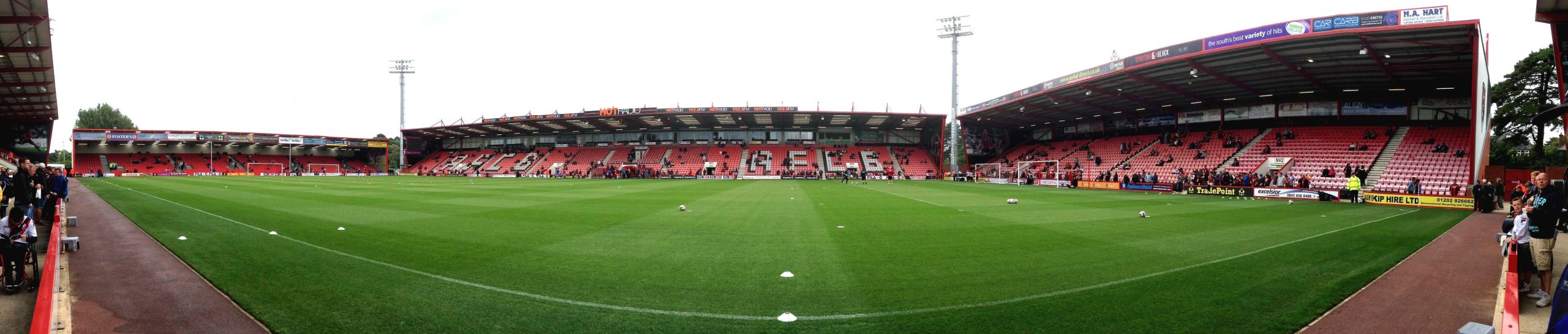 Dean Court Stadium Seating Maps and Tickets | FanSeats